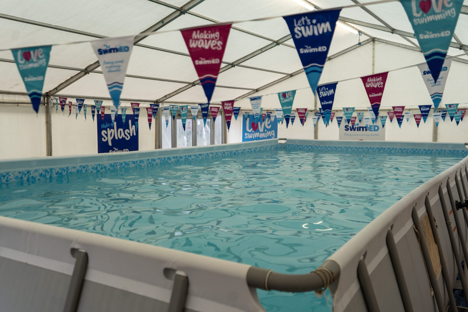 Pop-Up Pool Brings Swimming Lessons to Tameside Primary Academy ...